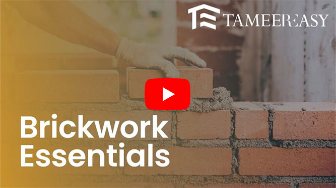 An Overview to Brickwork - How it Plays Key Role - TameerEasy