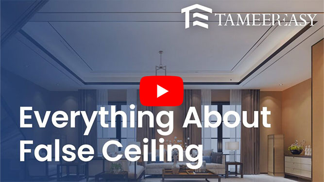 Everything You Need to Know About False Ceiling - TameerEasy