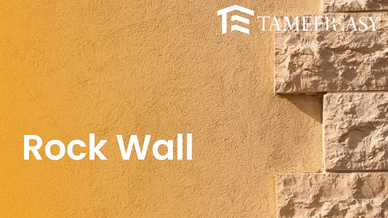 Exploring Rockwall, Graphite and Stucco Finishes - TameerEasy