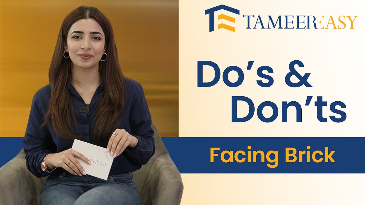 Do's and Don'ts - Facing Bricks/Gutka - TameerEasy