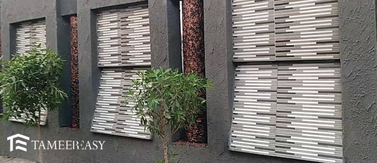 Exploring Rockwall, Graphite and Stucco Finishes - TameerEasy